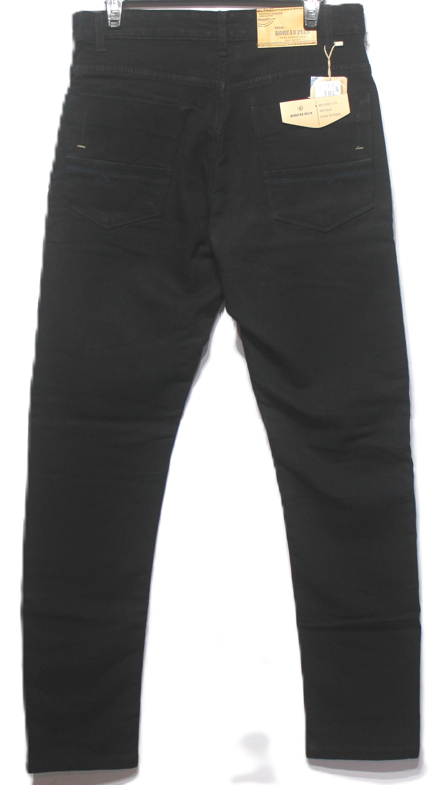 Black narrow fit Jeans for Men JH-7 – Gravitees